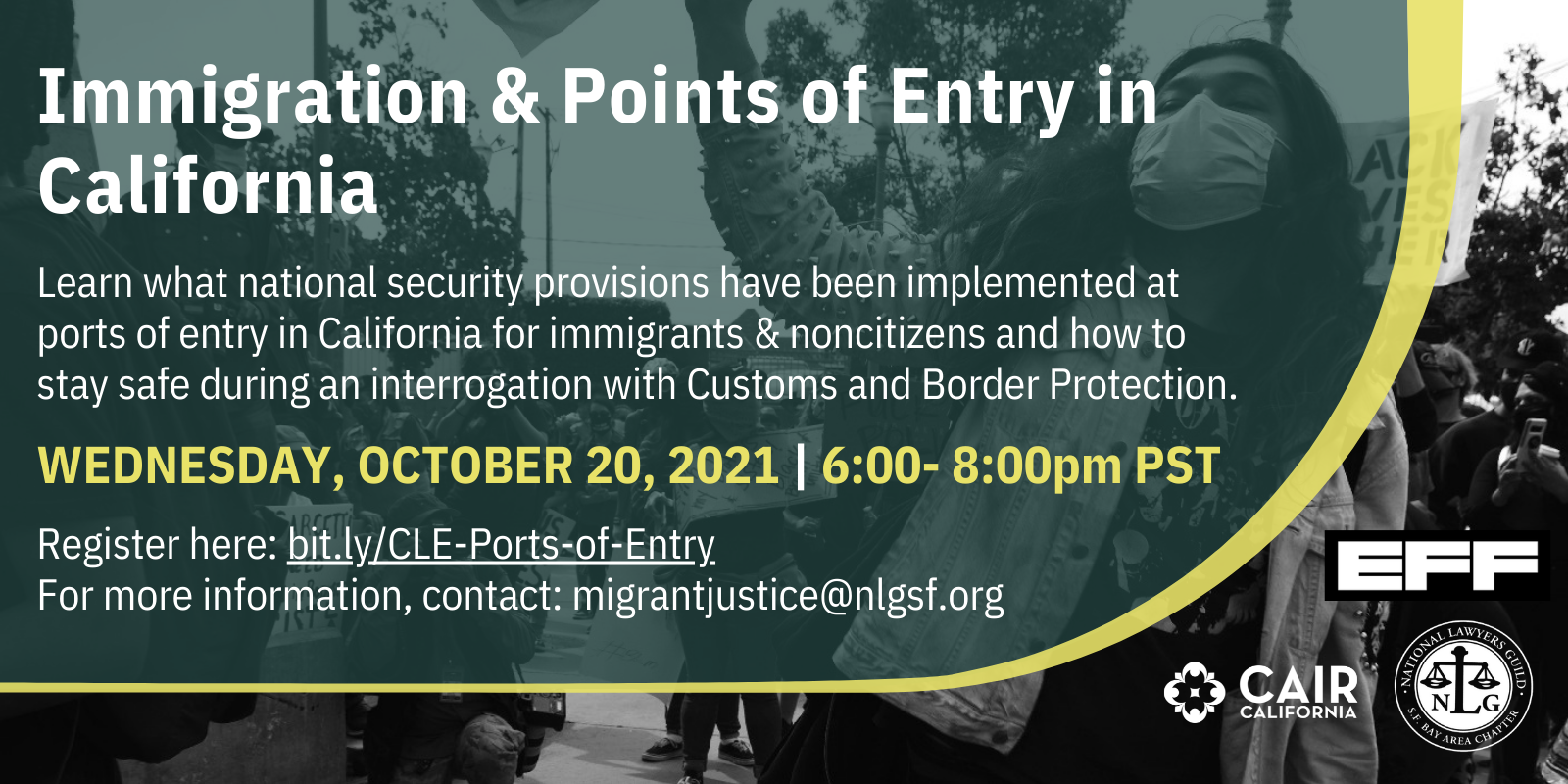Immigration & Points of Entry in California | Electronic Frontier ...
