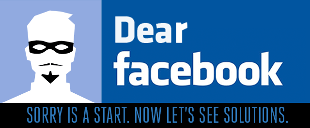 Dear Facebook: Sorry is a Start. Now Let's See Solutions. | Electronic ...
