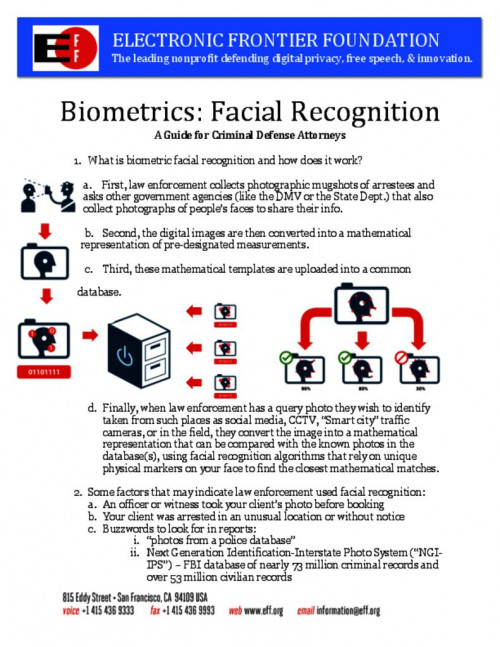 Legislative One-Pager | Electronic Frontier Foundation